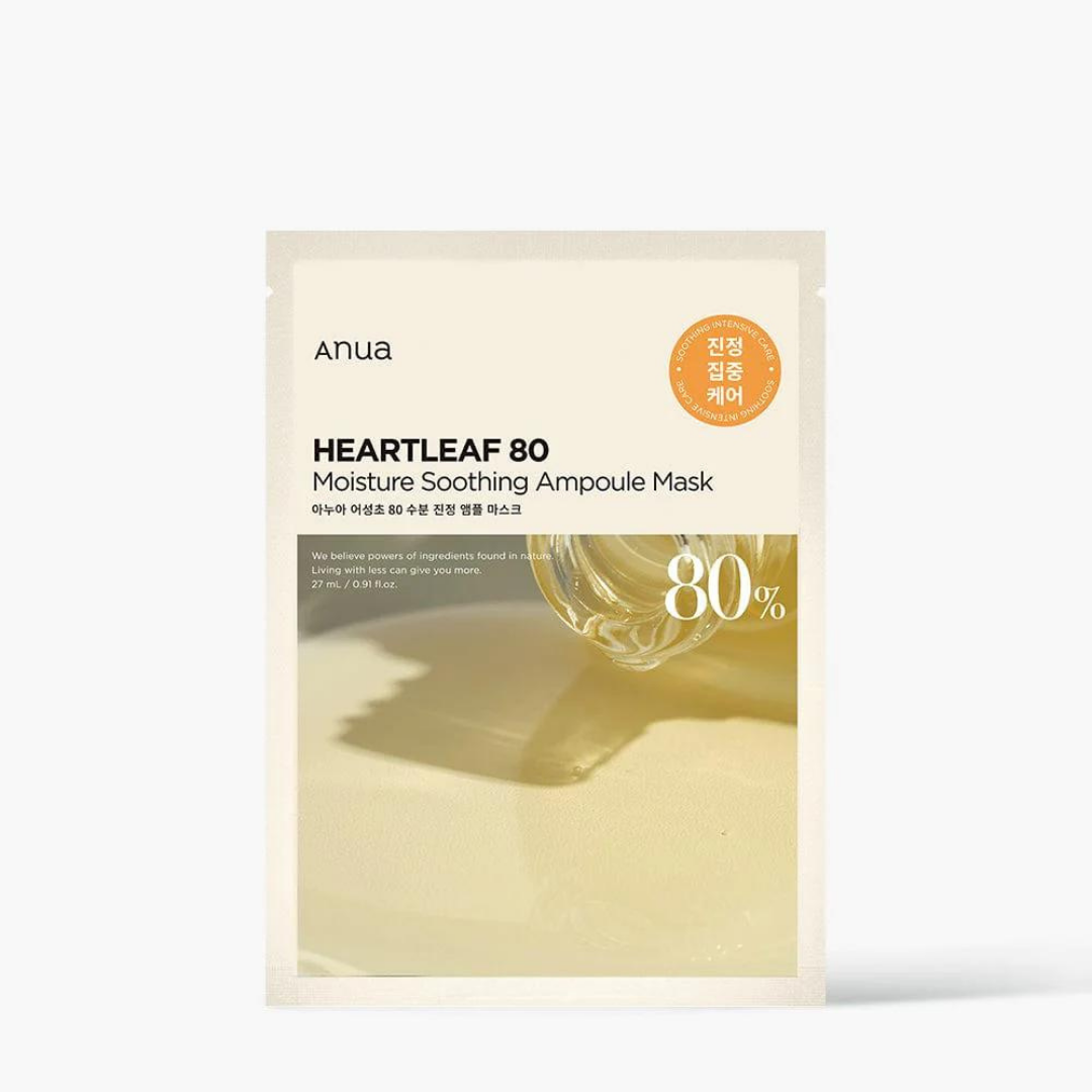 ANUA Heartleaf 80 Moisture Soothing Ampoule Mask – It's Skin Lab